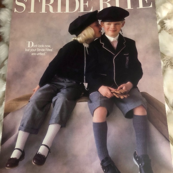 Stride Rite | Art | Vintage Stride Rite Store Poster | Poshmark